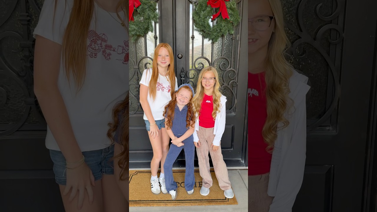 Velcro Babies ❤️❤️ #shorts #grwm #hairstyle #morningroutine #viral #family