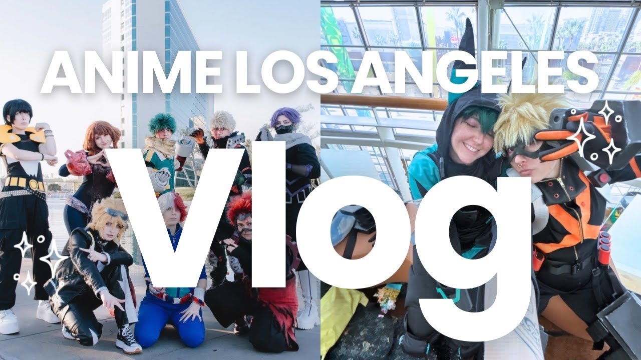 Anime Los Angeles ⋆｡°✩ | anime convention vlog