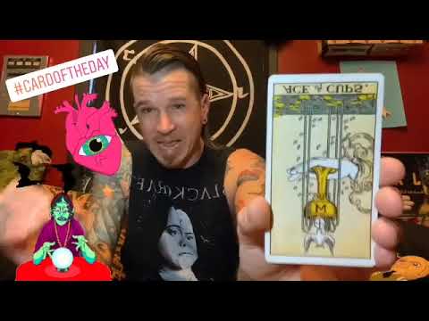 Card of the Day - Ace of Cups (Reversed)