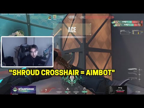 TenZ Tries the Shroud Crosshair & Gets a Nasty ACE
