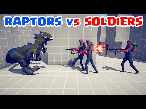 Steam Community :: Video :: 30x SOLDIERS vs 100x RAPTORS | Totally ...