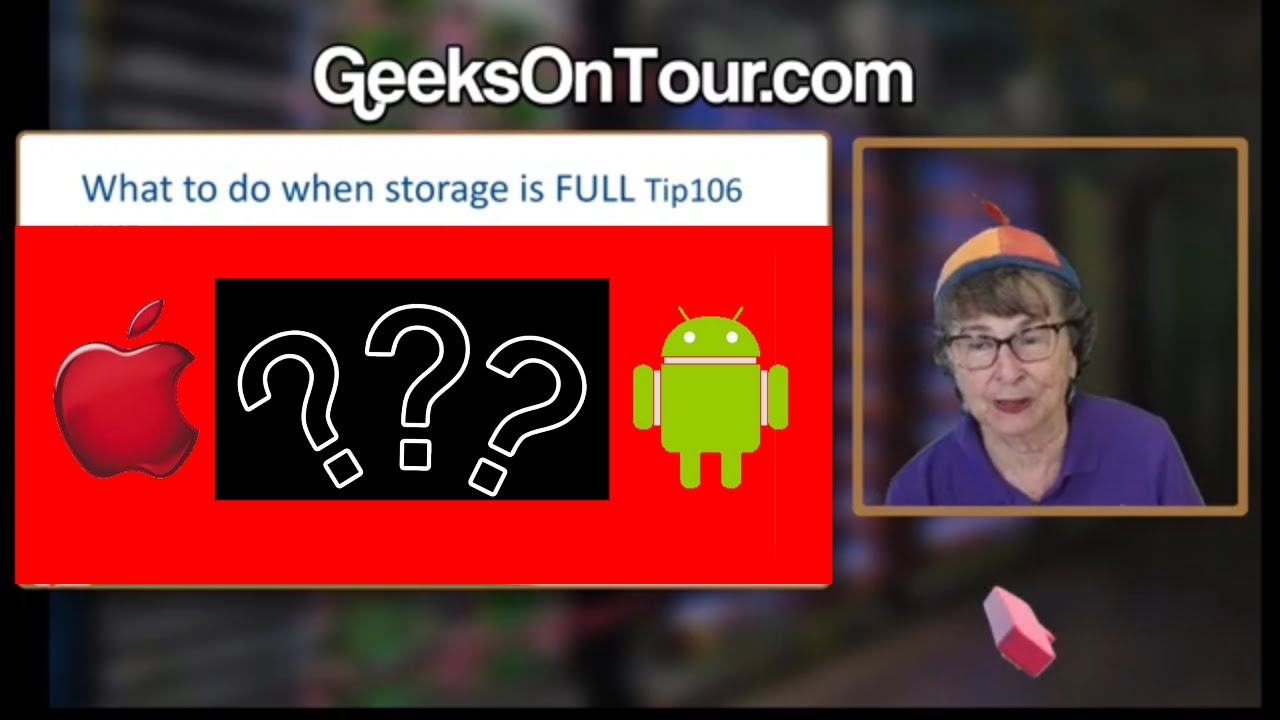 Storage is Full! What does that mean? Tutorial Video 851