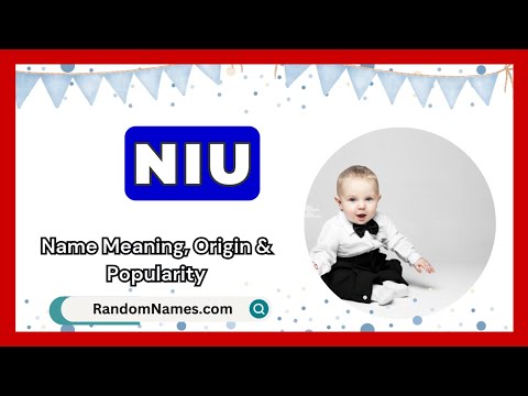 Niu - Baby Boy Name Meaning, Origin & Popularity - RandomNames.com