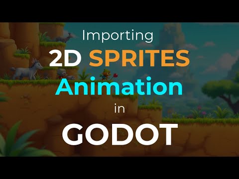 Importing Animated 2D Characters for 2D Games in GoDot