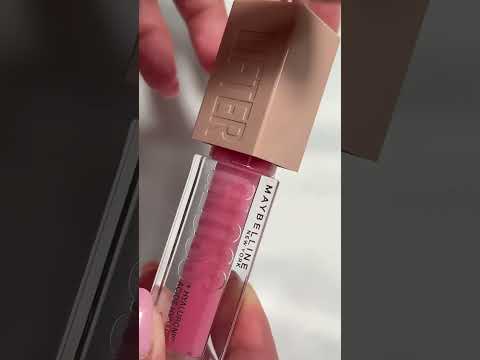 💟Maybelline Lifter Gloss in Gummy Bear 🐻 #maybelline #shortvideo #shorts