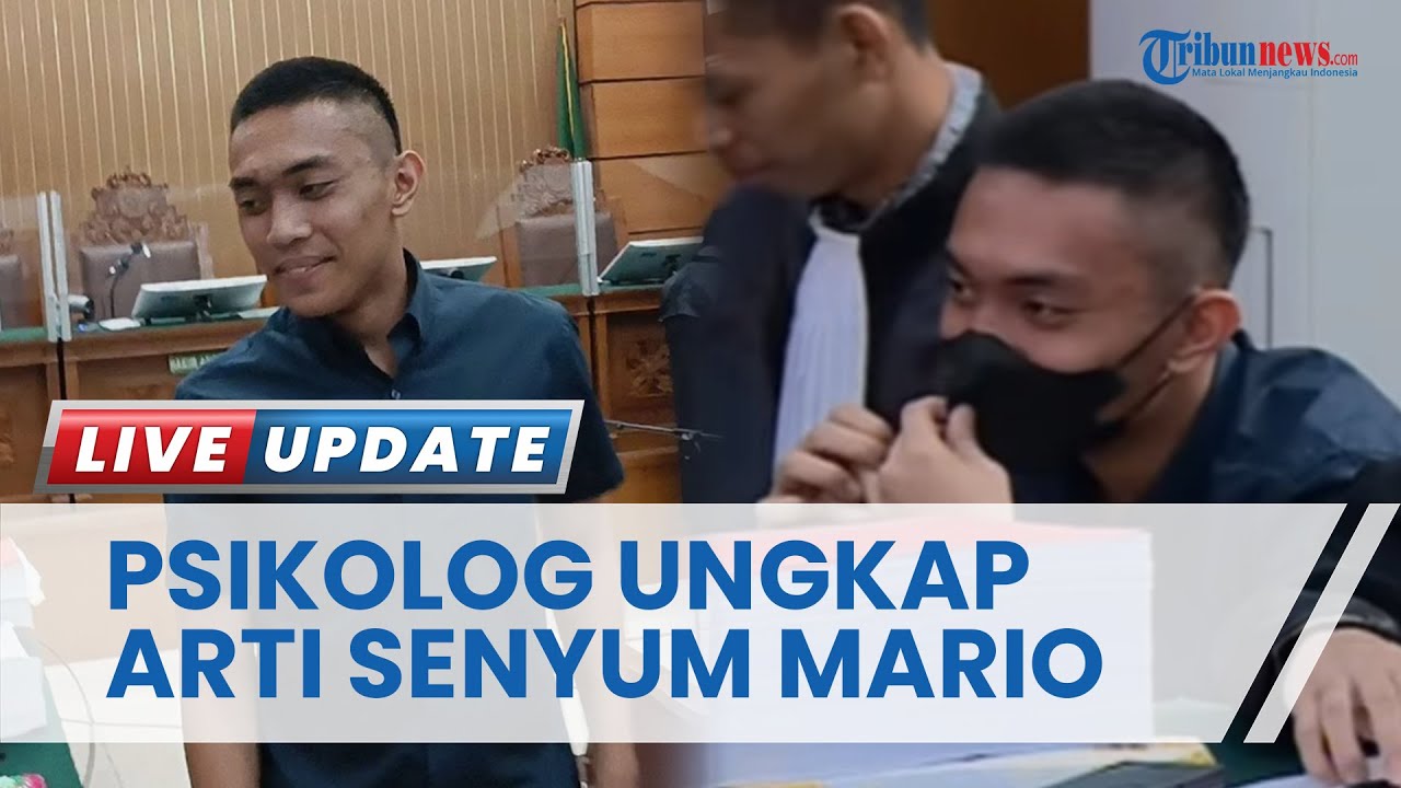 Arti Senyum dan Tawa Mario Dandy saat Sidang David Ozora, Psikolog ...