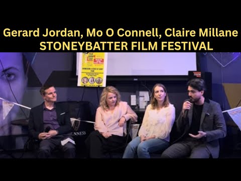 Q and A film Stoneybatter film festival Gerard Jordan of Fair City Mo O Connell Claire Millane