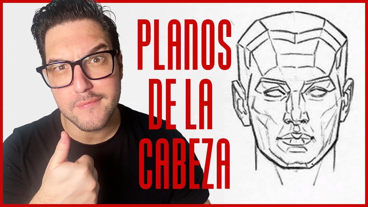 How to draw the Planes of the Head. Andrew Loomis Method