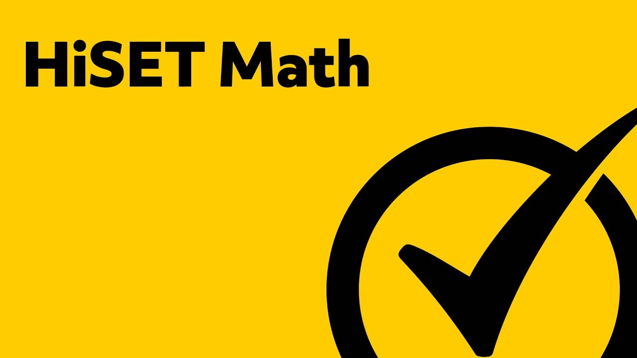 Best HiSET Math Review Study Guide