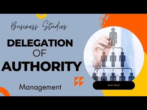 Delegation of authority | organising | meaning | features |#management #delegation #organisation #yt