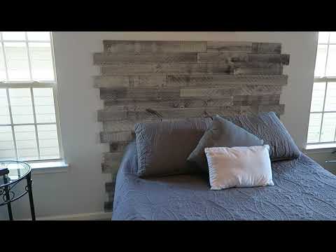 My Weaber Weathered Wall Boards Project: What I Did With 3 Boxes From The Home Depot