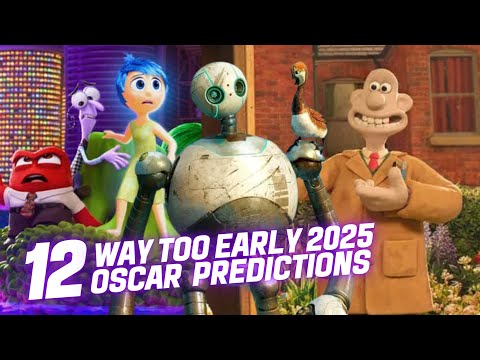 Way Too Early Best Animated Feature Oscar 2025 Predictions | Oscar 2025 Power Rankings!