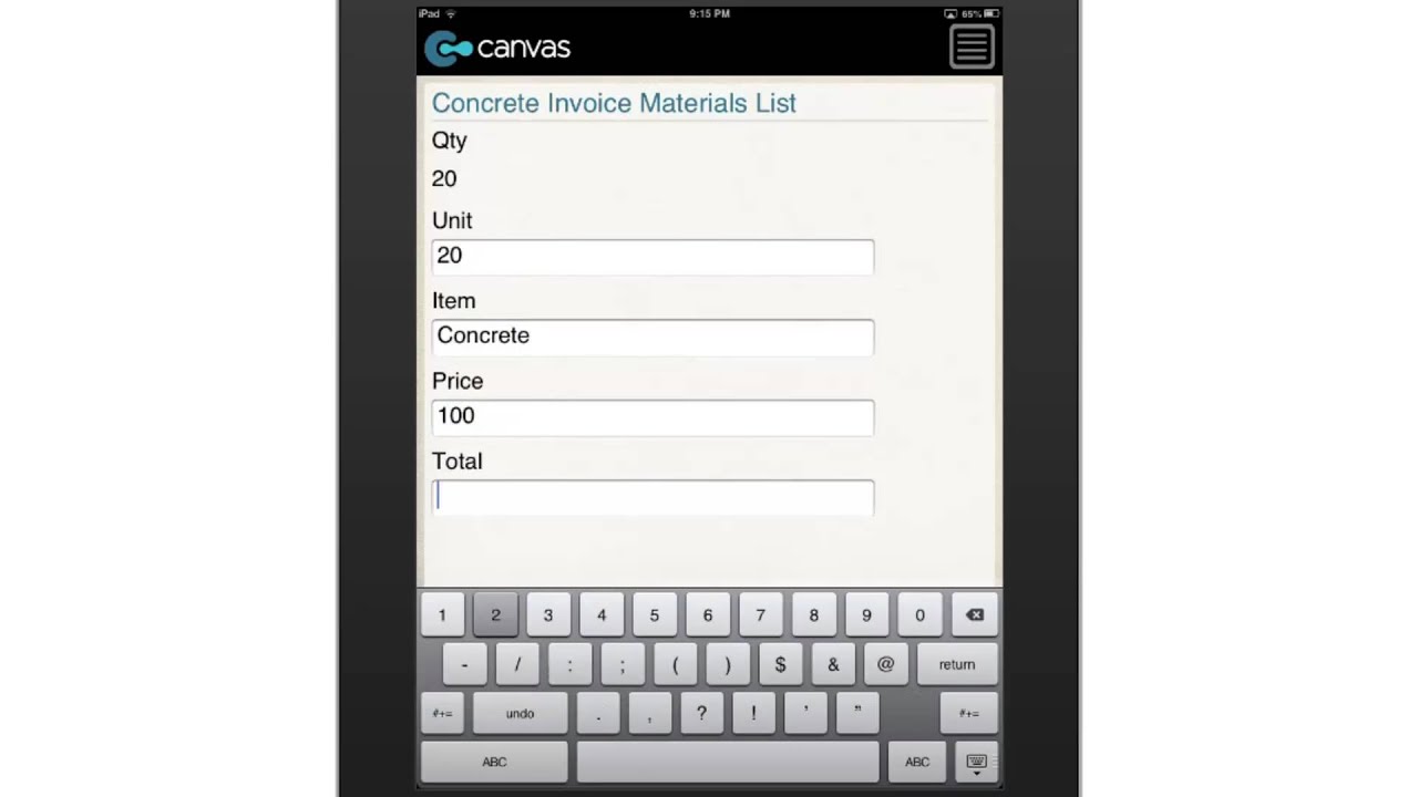 Concrete Invoice - BusinessFormTemplate com