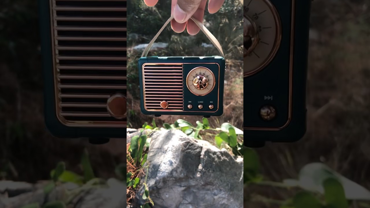 HM11 Portable Bluetooth Speaker ( Bluetooth Speaker Restoring Ancient Ways)RETRO