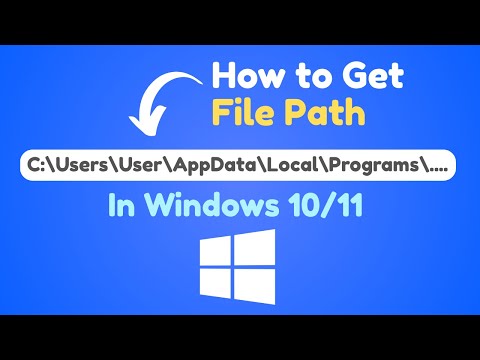 How to Get File Path in Windows 11 / Windows 10