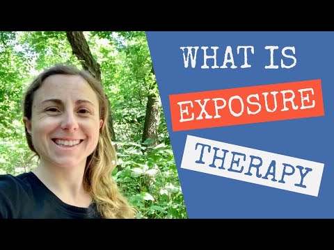 What is exposure therapy?