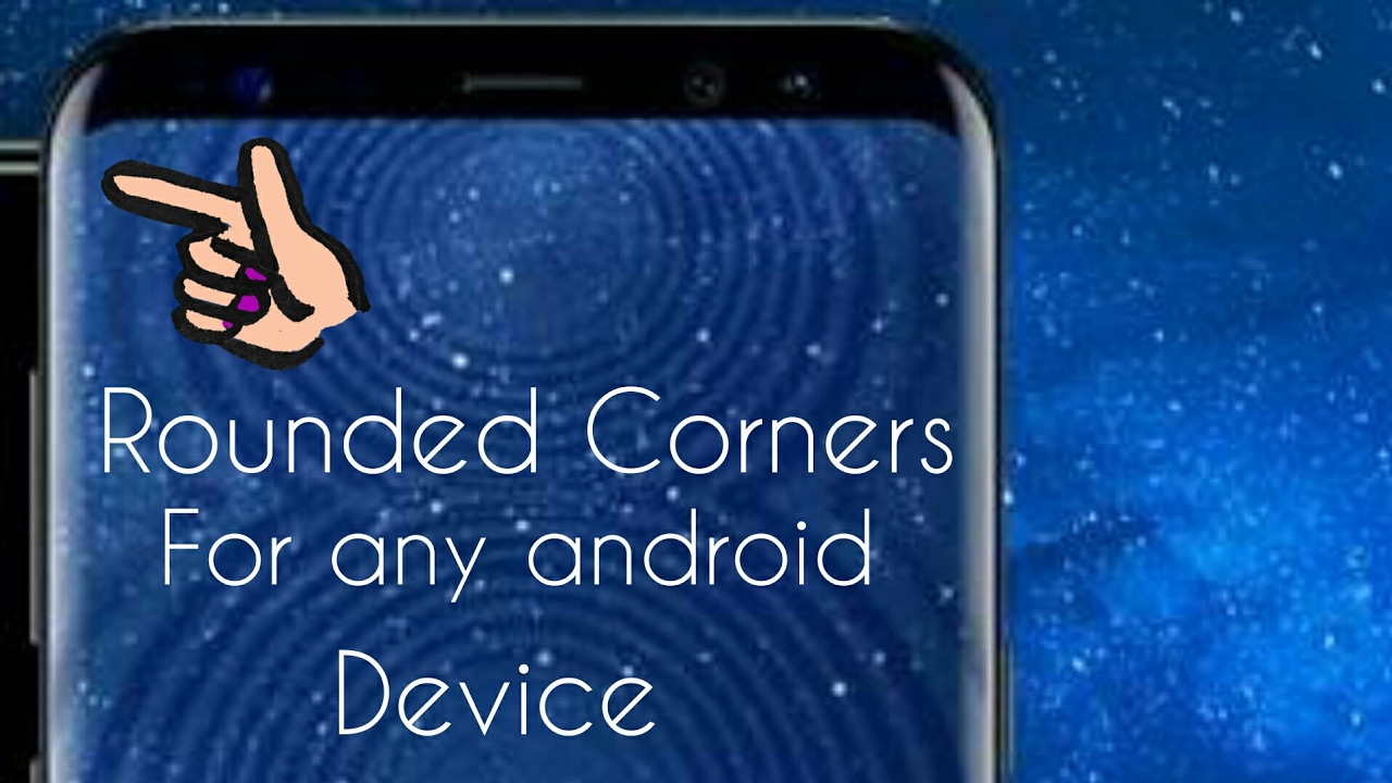 Get rounded display corners  ( App - Cornerfly )