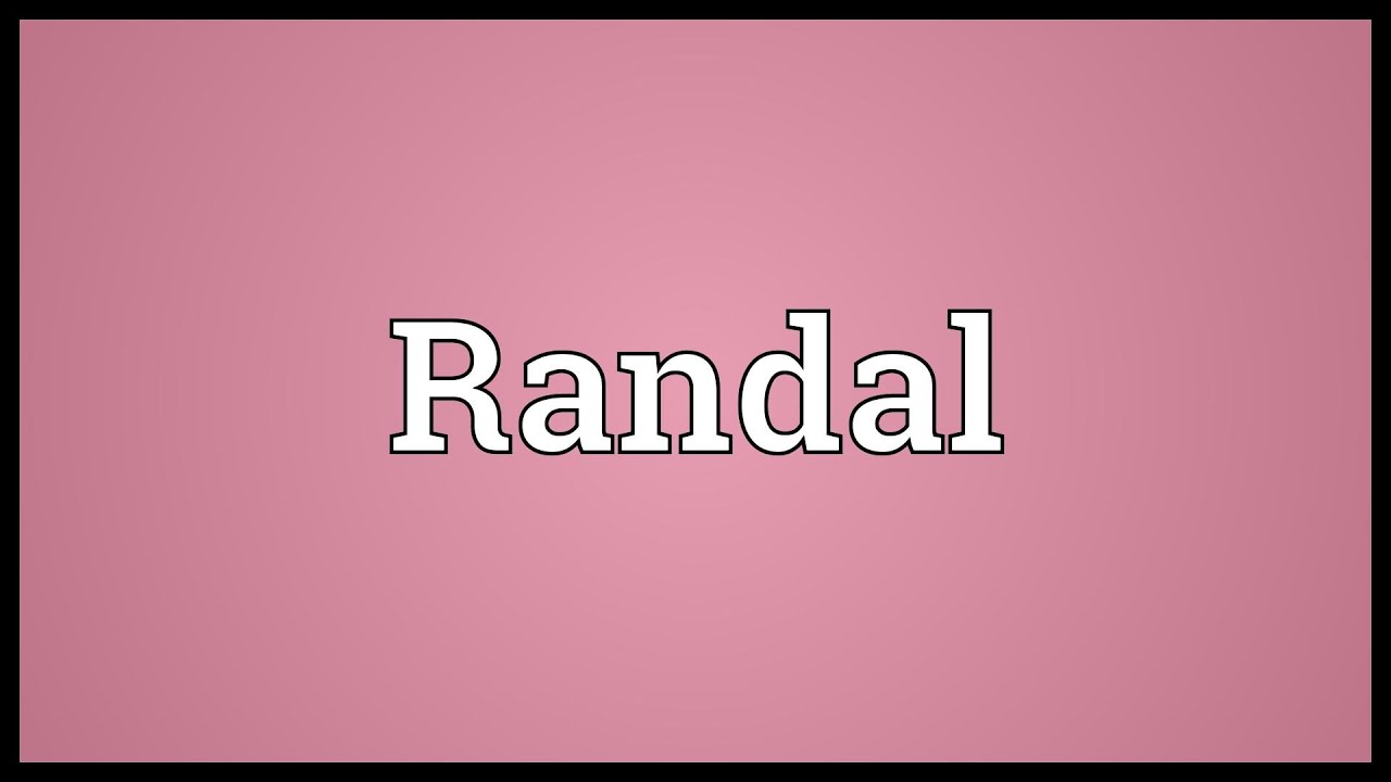 Randal Meaning