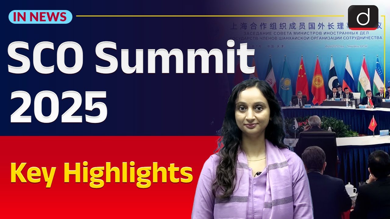 SCO Summit 2025 | Indo-Sino Relations | UPSC Current Affairs | InNews | Drishti IAS English