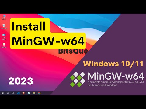 How to install minGW w64 on windows 10 || gcc compiler || step by step || BitsQue