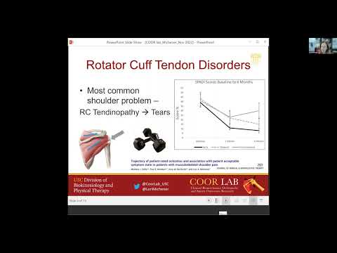Dr Lori Michener - Research Presentation 11/17/22