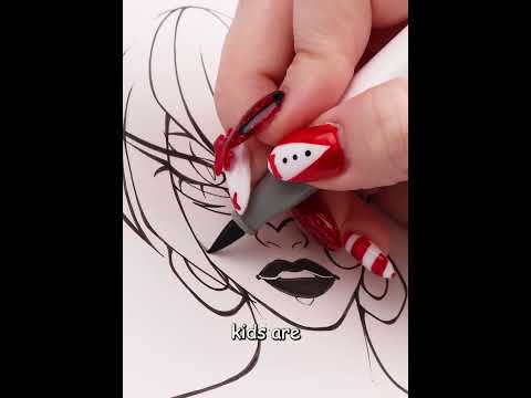 Drawing Carmilla Carmine from Hazbin Hotel