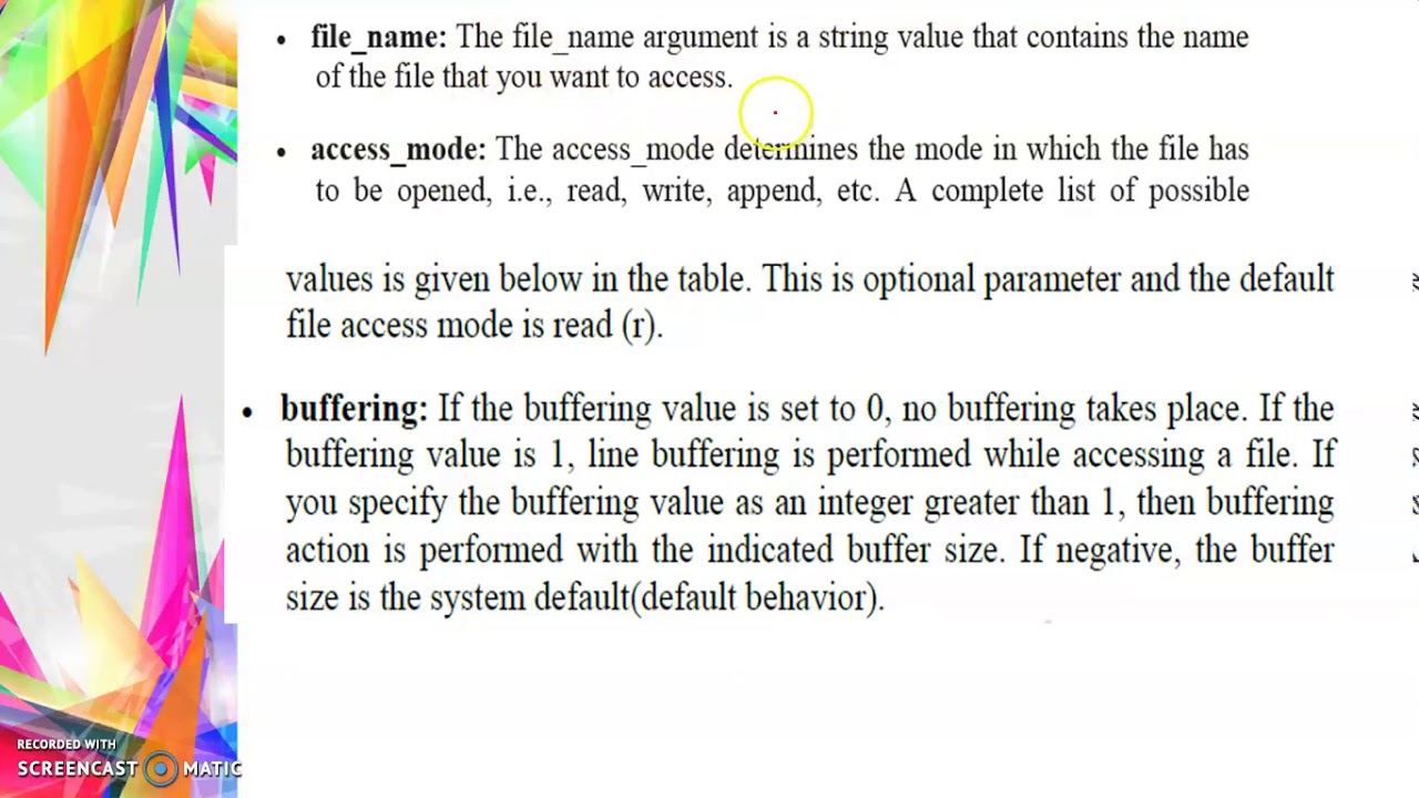 GE8151 PROBLEM SOLVING AND PYTHON PROGRAMMING UNIT 5 FILE CONCEPTS