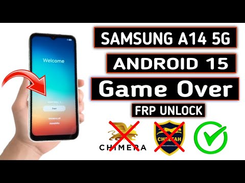 Samsung A14 5G Frp Bypass Android 15 | Samsung A14 5G Frp Unlock LatestSecurity | Game Over