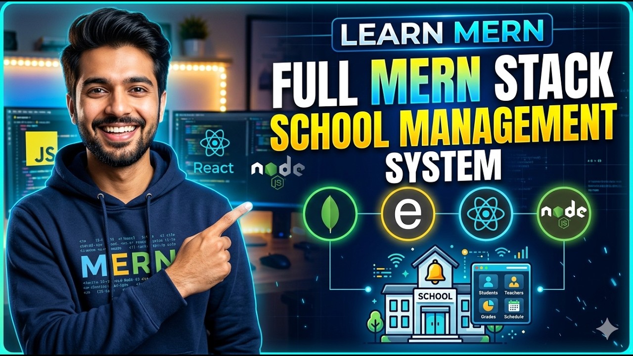 Build a COMPLETE School Management System | Full MERN Stack Tutorial @CodeWithHarry