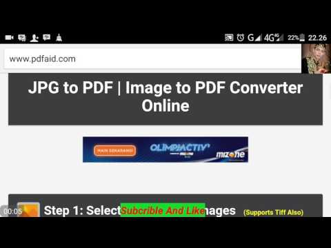 How to Convert Image to PDF Online ? JPG to PDF Online Is Very Easy