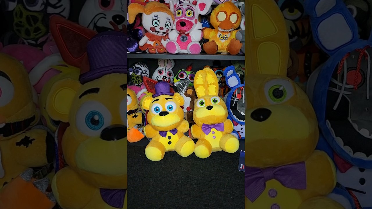 Fnaf Fredbear and Springbonnie XSmart Plushies Unboxing! #fnaf #ytshorts #unboxing
