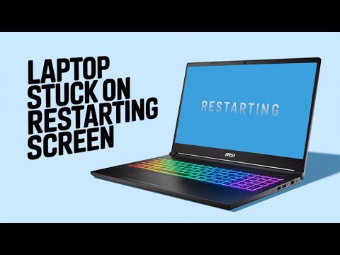 How to Fix WINDOWS 11: Laptop Stuck on Restarting Screen [GUIDE]