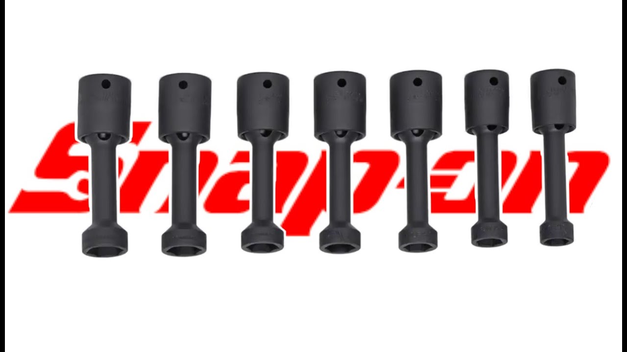 Tool in search of a job? Or best ever! Snap On 6-pt Long-Reach Low-Profile Swivel Impact Socket Set