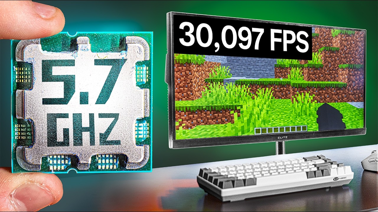 I Tested The FASTEST Gaming CPU..