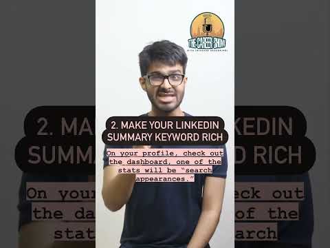 LINKEDIN SUMMARY TIPS!