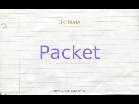 How to pronounce packet