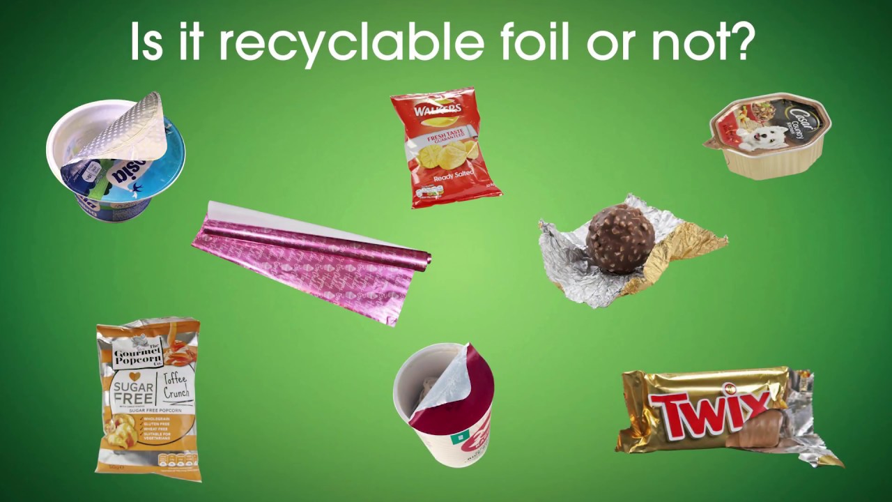 Take the scrunch test to see if you are putting the right kind of foil ...