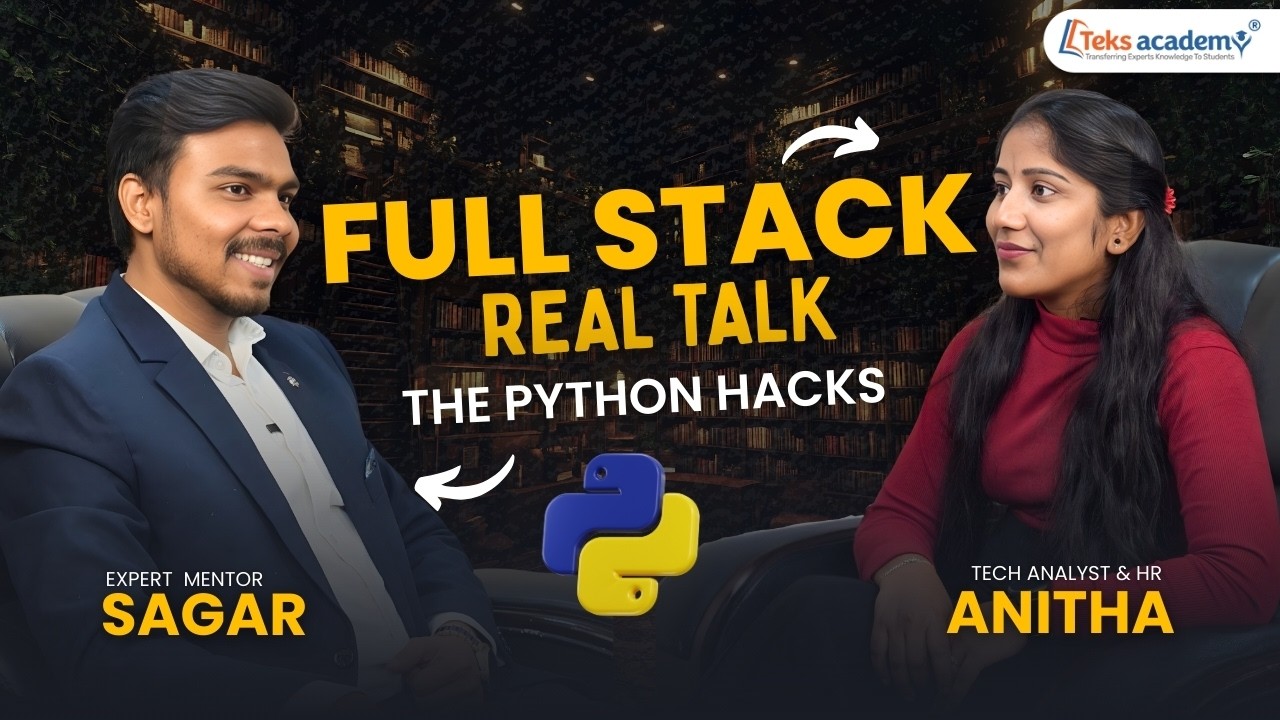 Things to master in Full-stack Python 2026 | Advanced Frameworks | Tools and Training | Teks academy