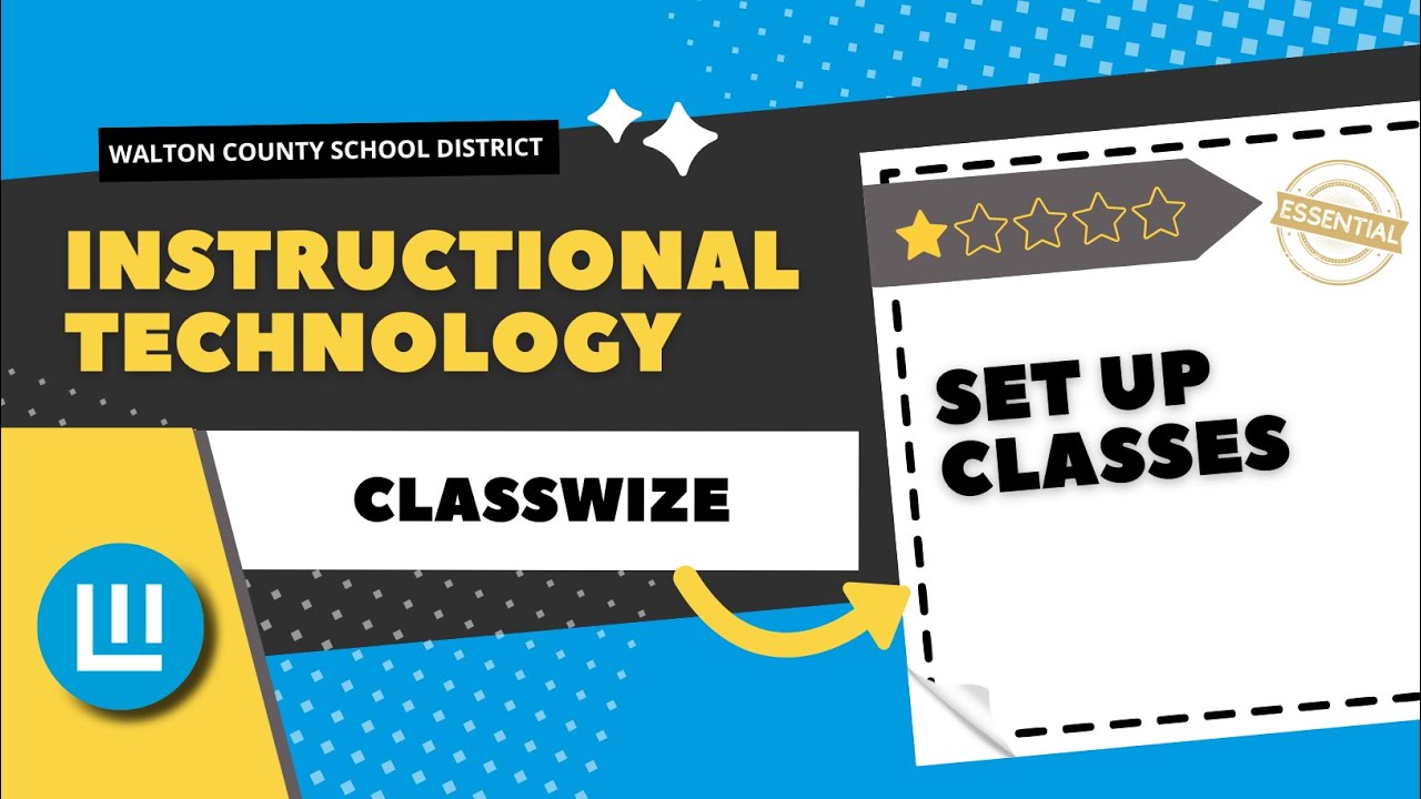 Classwize - Set up Classes
