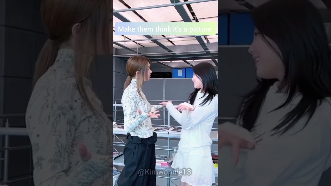 I made illit do this trend #kpop #illit #wonhee #wonheeitgirl #yunah #trend #viral