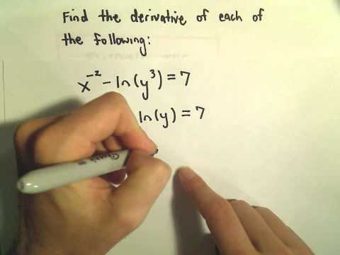 Implicit Differentiation - Expii