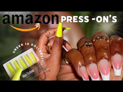 Salon High Quality Nails| Under 10 Dollars?!! | Ft. JoFay Fashion Press-Ons