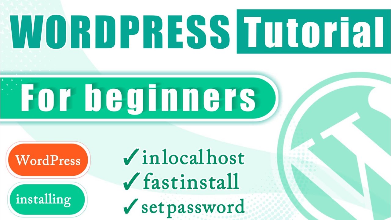 How To Install WordPress || WordPress tutorial for beginners Part 1
