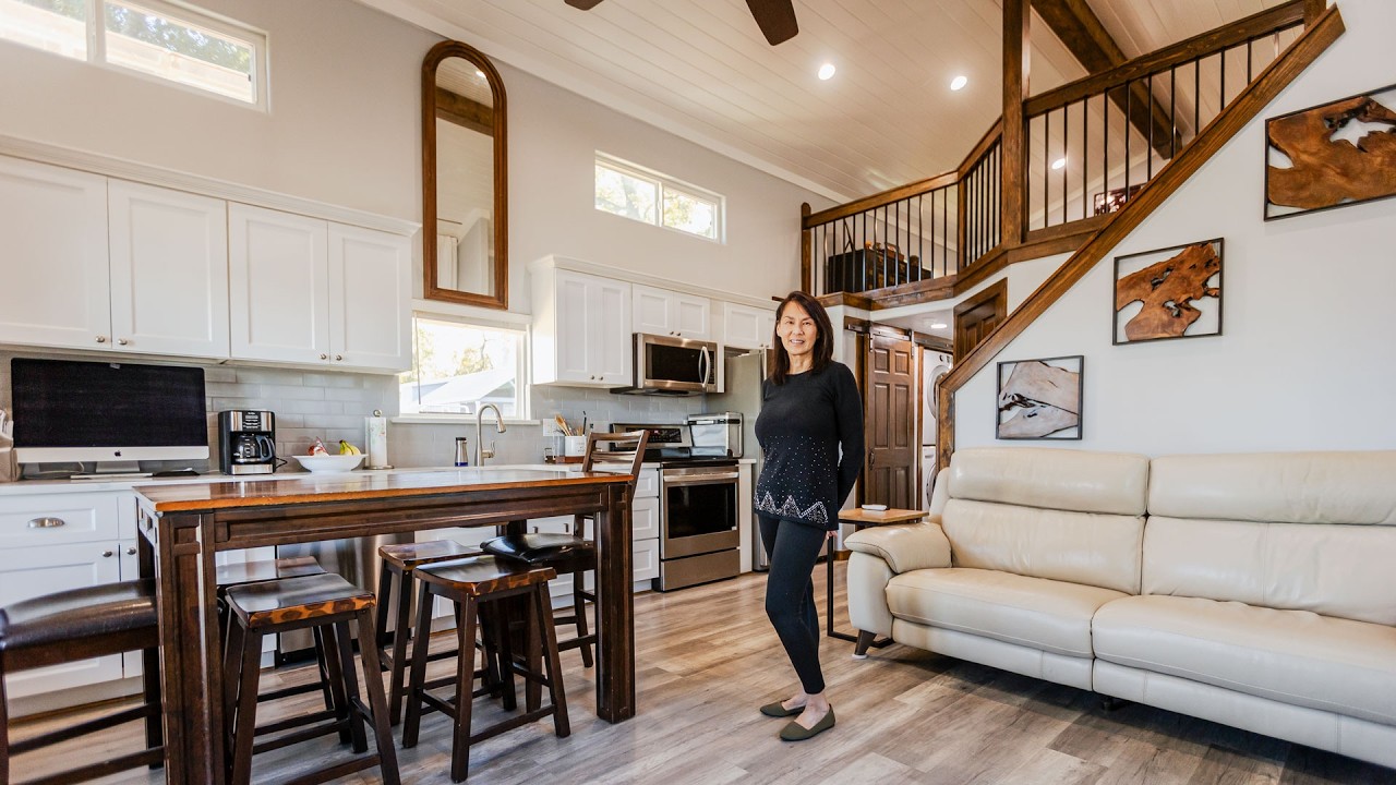 Not So Tiny Small Homes - High Ceilings + Big Kitchens