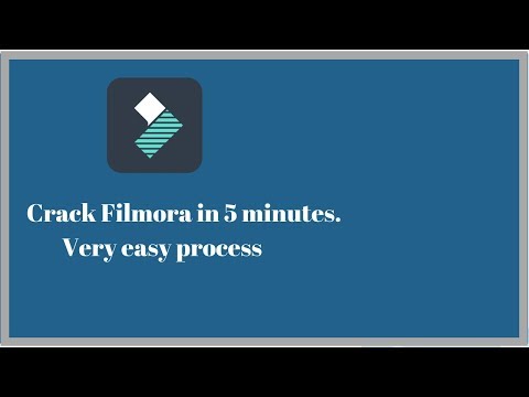 How to crack filmora 2019 - video editor Quickly
