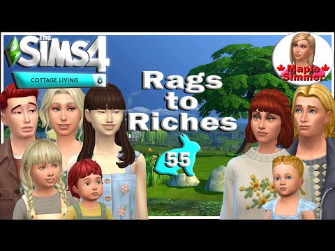 Bunny Day Pt 55: Rags to Riches: Cottage Living Edition (Sims 4)