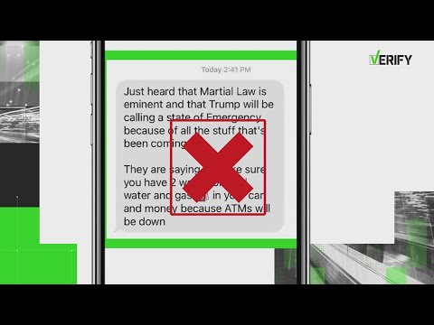 VERIFY: U.S. government unlikely to declare martial law in next two weeks