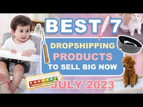 Best 7 Dropshipping Products to Sell Big Now | July 2023