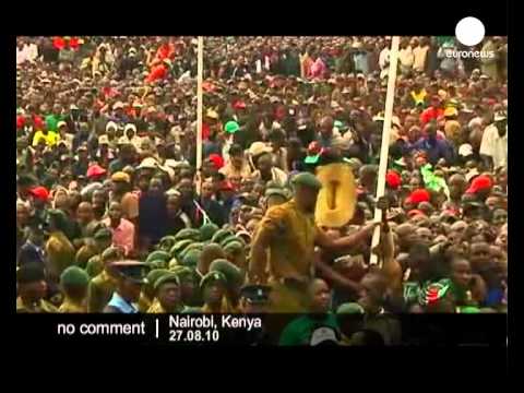 Ceremony for the new constitution of Kenya