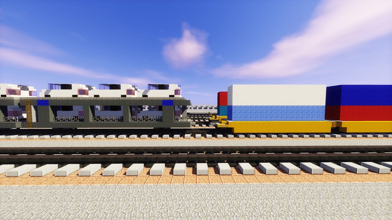 Minecraft Freight Railcars Train Tutorial Part 2